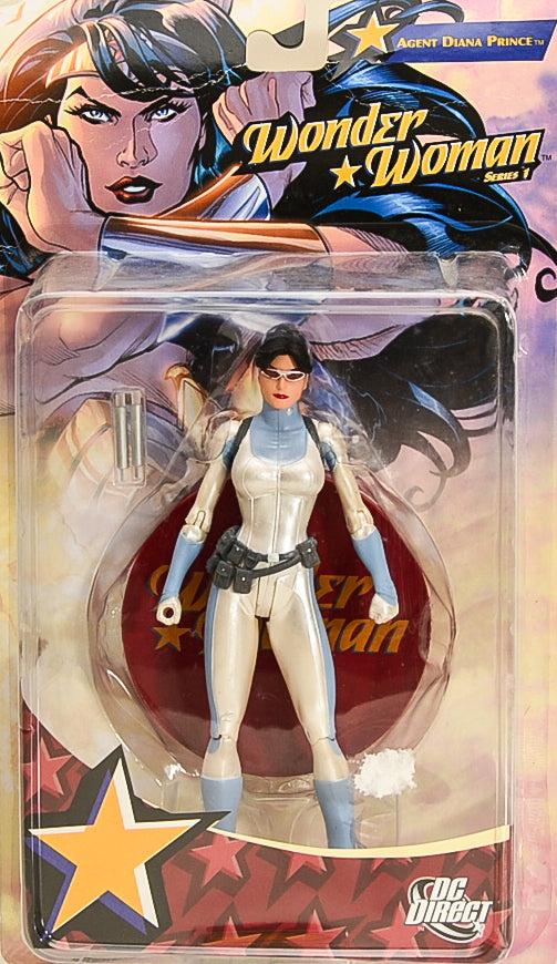 2007 DC Direct Wonder Woman Series 1 Agent Diana Prince Action Figure ...