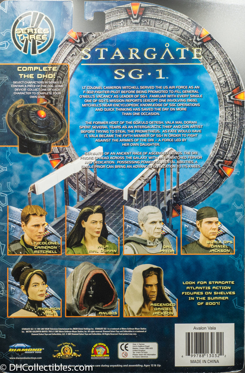 2007 Diamond Select Stargate SG-1 Avalon Vala - Action Figure| DH ...