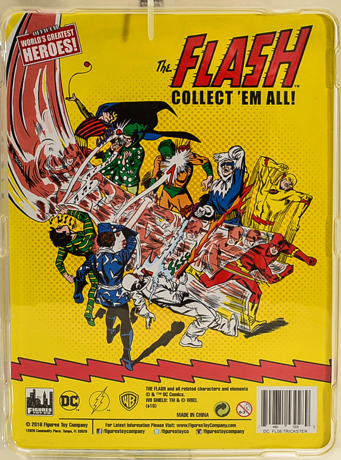 2016 Figures Toy Co The Trickster Series 1 8" Mego Retro Action Figure ...