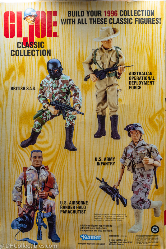 1996 Hasbro GI Joe Classic Collection US Army Infantry Black Vintage A ...