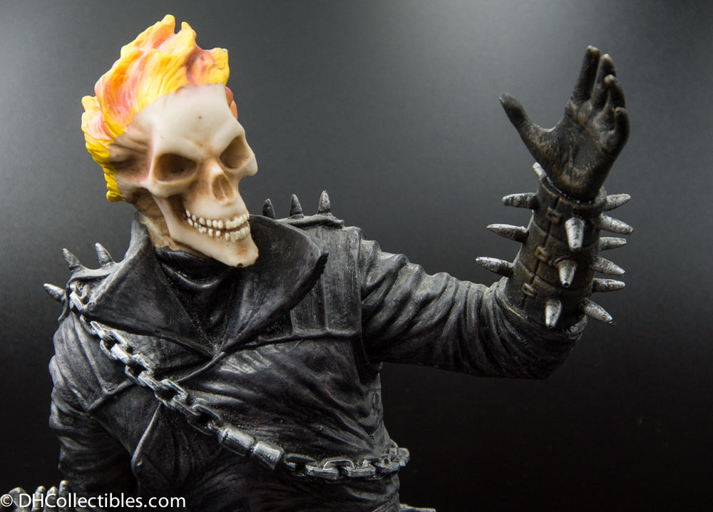Ghost Rider 12" Custom Statue Loose - RARE !| DH Collectibles
