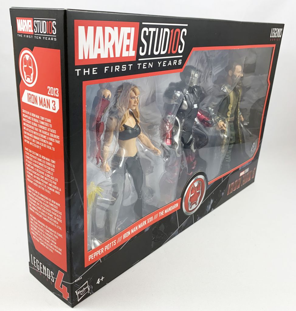 Marvel First Ten Years Iron Man 3 Action Figure Set DH Collectibles ...