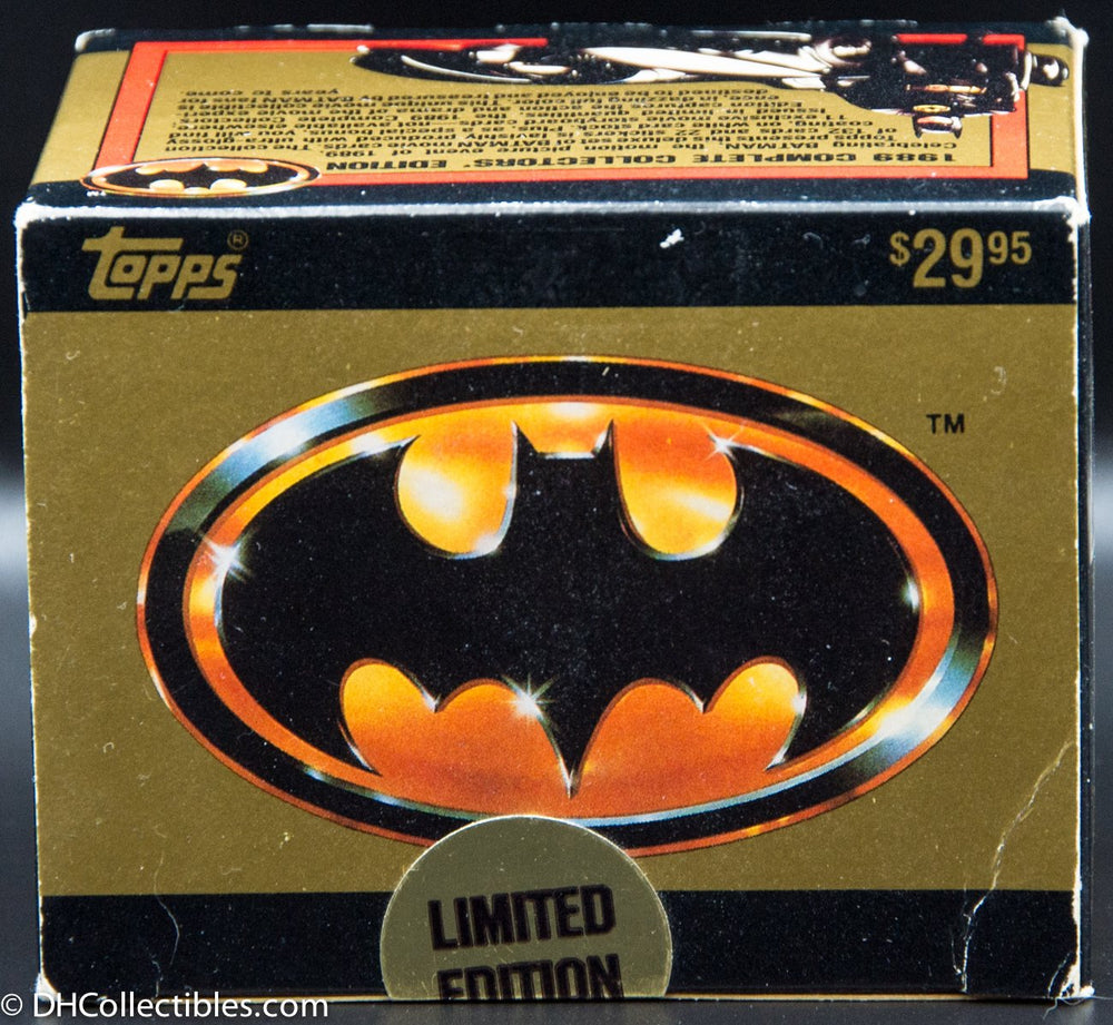 1989 Topps Batman Movie Trading Cards Complete Collectors Edition - Se ...