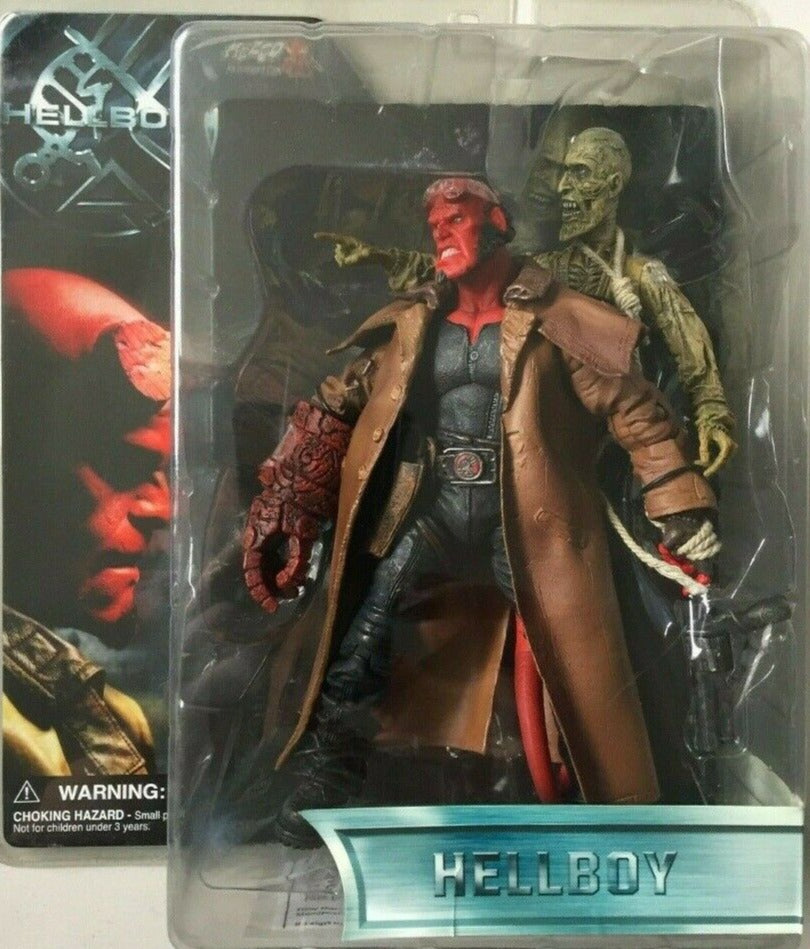 2003 Mezco Hellboy Series 1 Hellboy and Ivan Corpse Vintage Action Fig ...