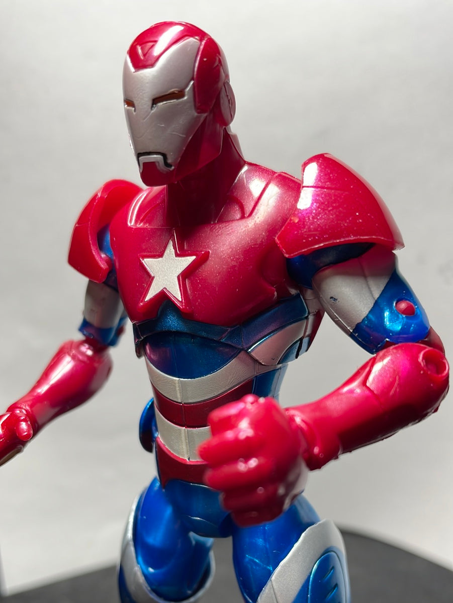 2012 Marvel Legends Dark Avengers Iron Patriot Action Figure - Loose ...