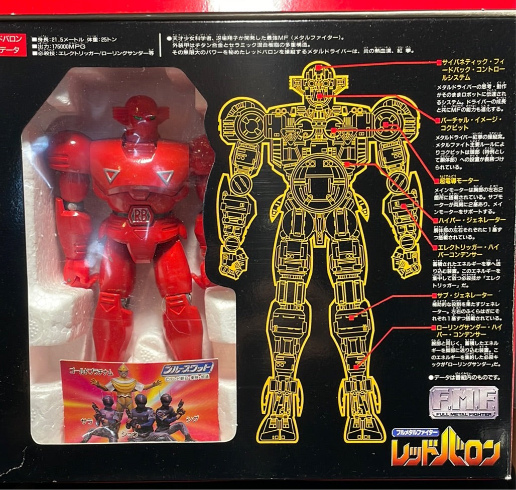 1994 Bandai Japanese Red Baron Full Metal Fight Action Figure| DH ...